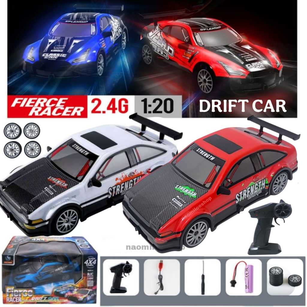 Jual Fierce racer drift RC 2,4 GHZ Mobil RC Drift 4WD 2,4GHz mainan ...