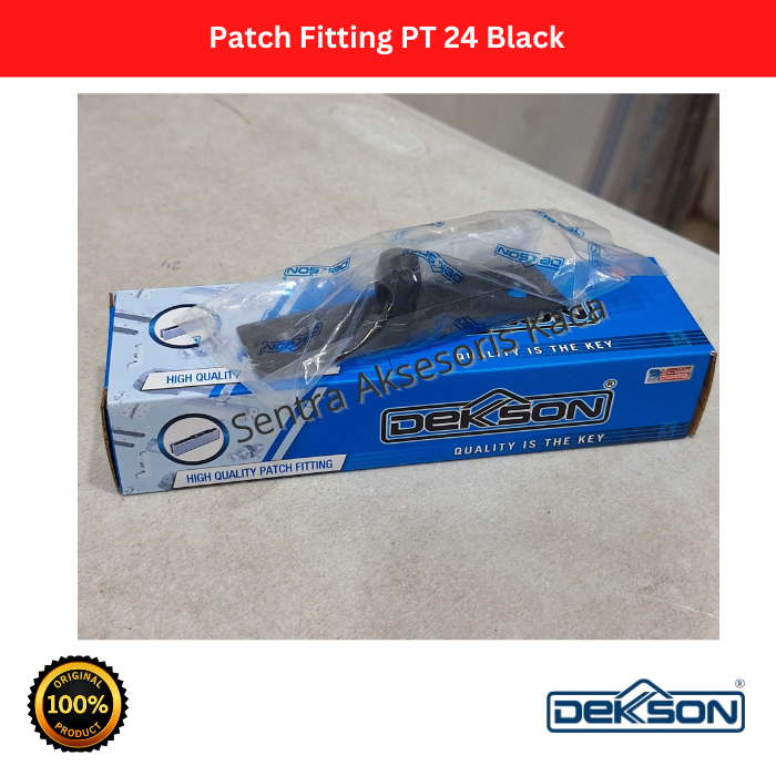 Jual Patch Fitting Dekson PT 24 Black Dekkson | Shopee Indonesia