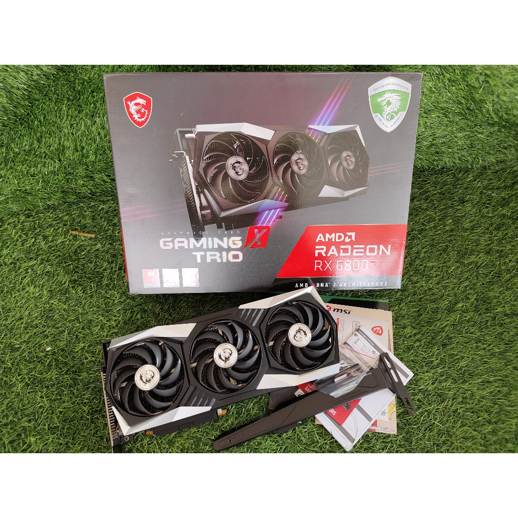 Jual RX 6800 MSI RX 6800 16Gb GDDR6 256-bit Gaming X Trio MULUS dan ...