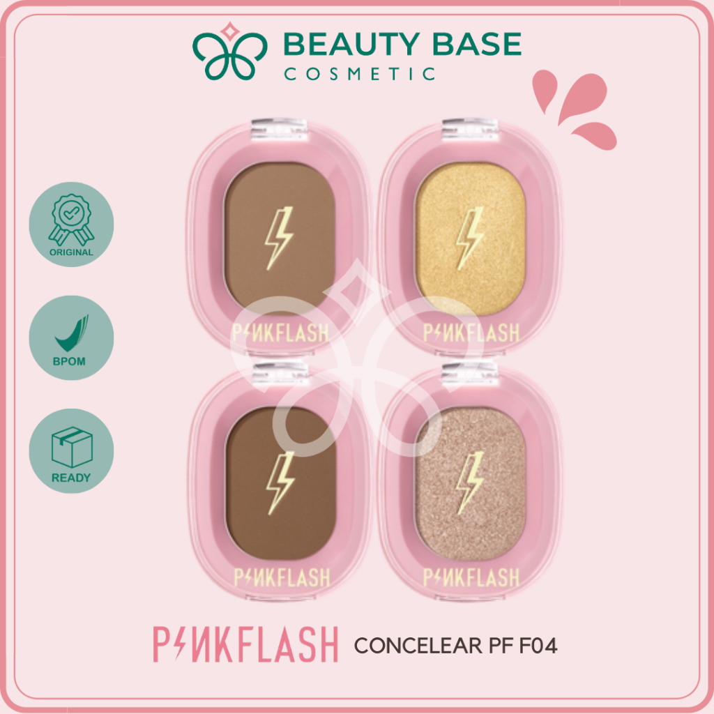 Jual PINKFLASH Soft Pigment Face Contour Highlighter Shimmer | Pink ...