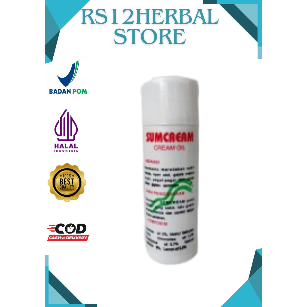 Jual SUMCREAM Sumbawa Cream Oil Asli-Original | Balsam Herbal Untk Otot ...