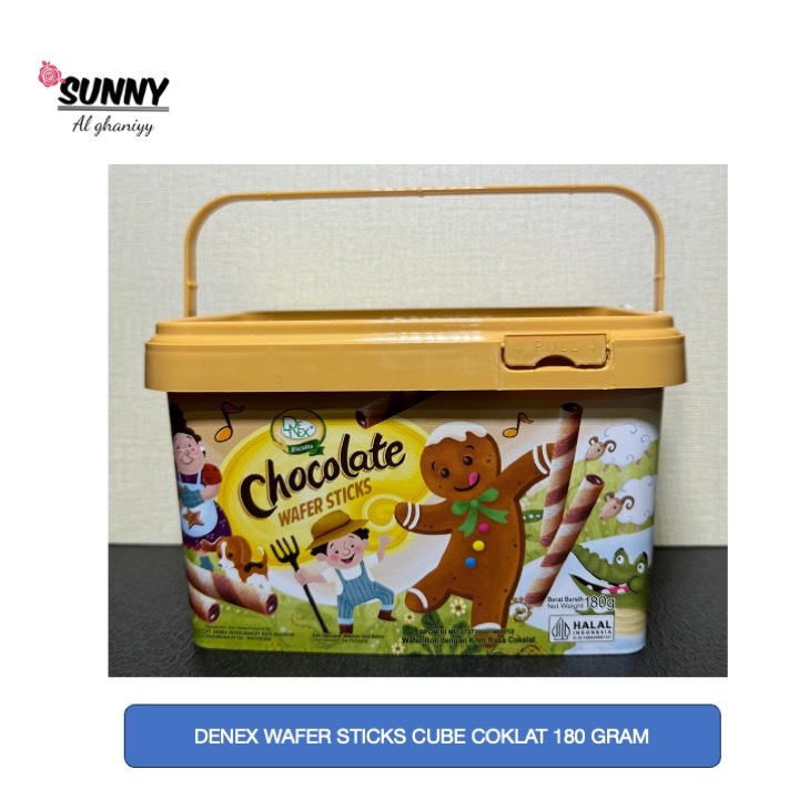 Jual Wafer Stick Lebaran Denex Wafer Stik Cube 180 Gram | Shopee Indonesia