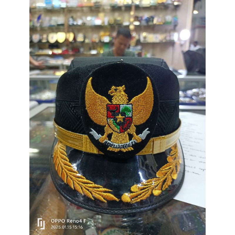 Jual TOPI PET BUPATI WANITA/TOPI PET PDU BUPATI PUTRI/ TOPI PET BUPATI ...