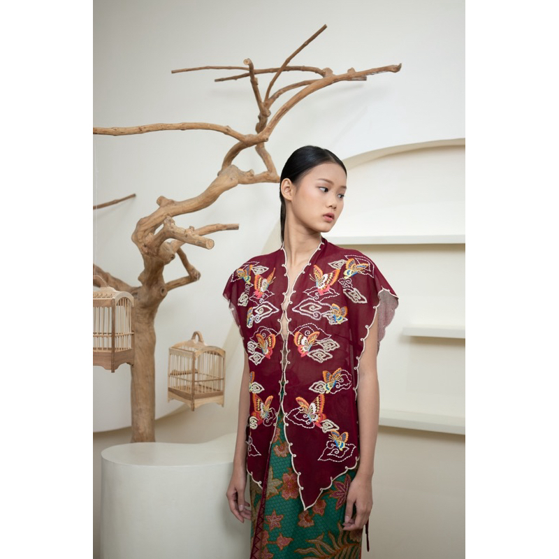 Jual Permata Vest | Vest Kebaya/All Size/ Modern Vest/Bordir ...
