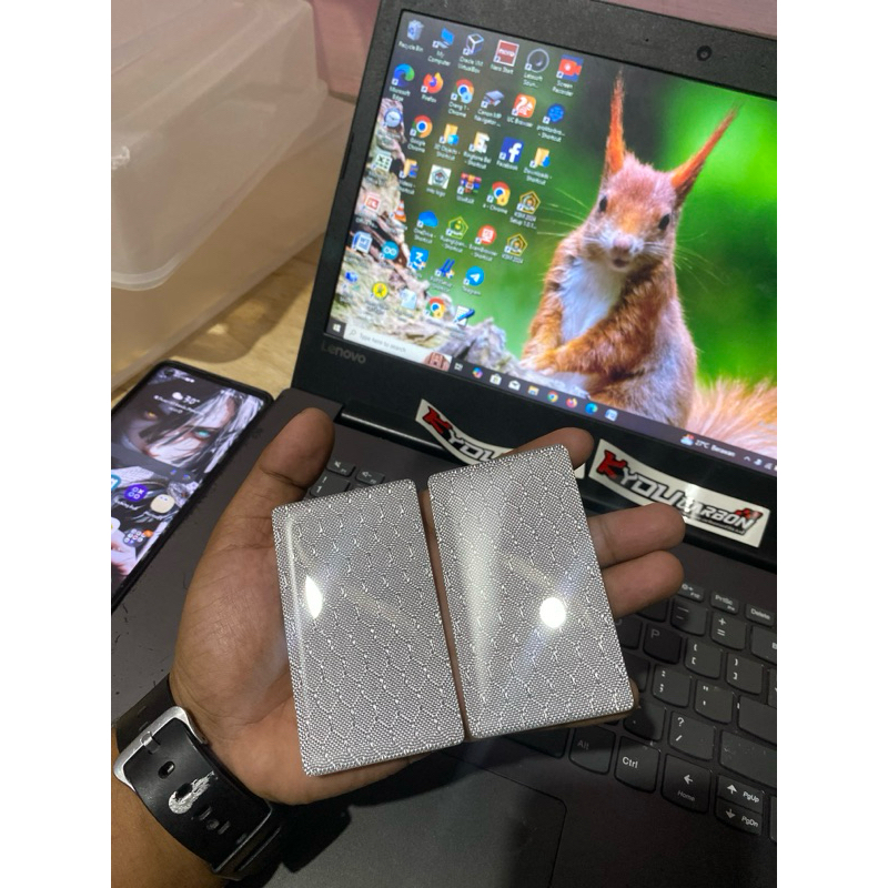 Jual custome akrilik model er.duatiga 4 carbon kevlar hexagon forged ...