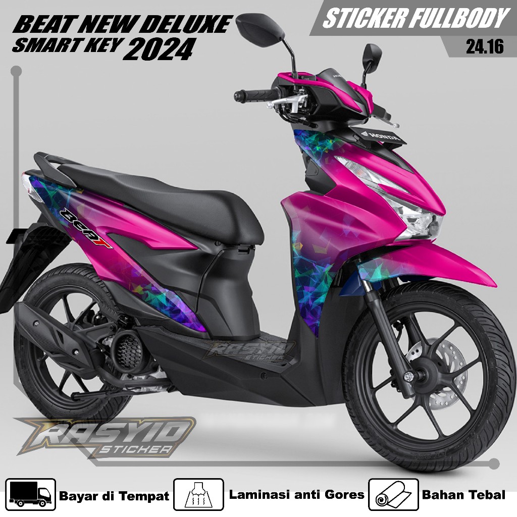 Jual COD Decal Sticker Full Body Honda Beat Cbs Remot Beat New Deluxe ...
