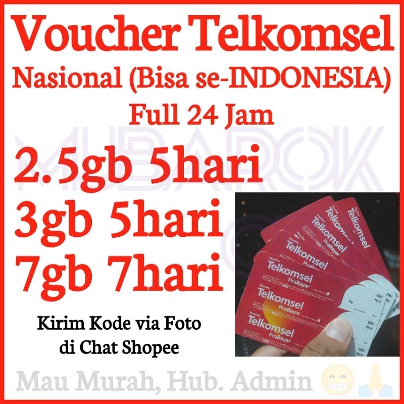Jual Voucher Telkomsel Nasional | Shopee Indonesia