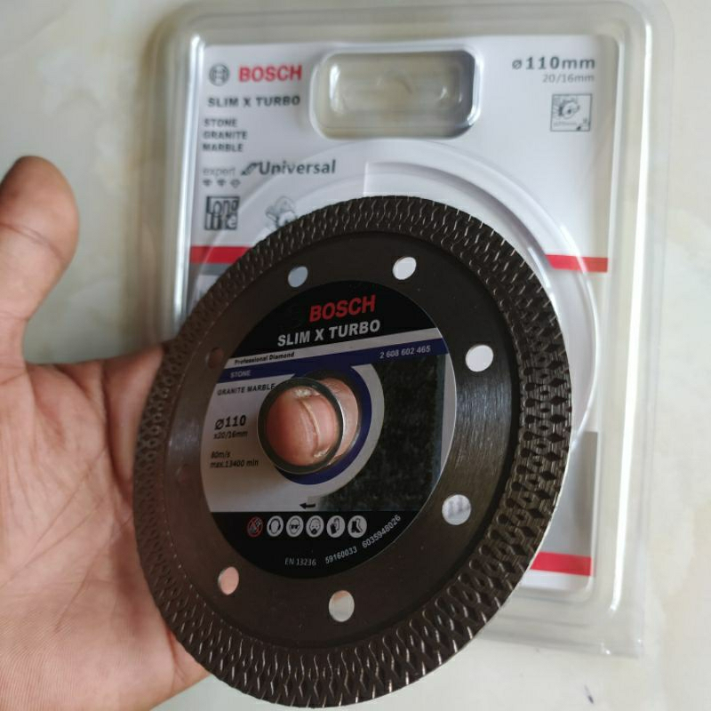 Jual diamond cutting wheel 4 inch slim x turbo bosch potong keramik ...