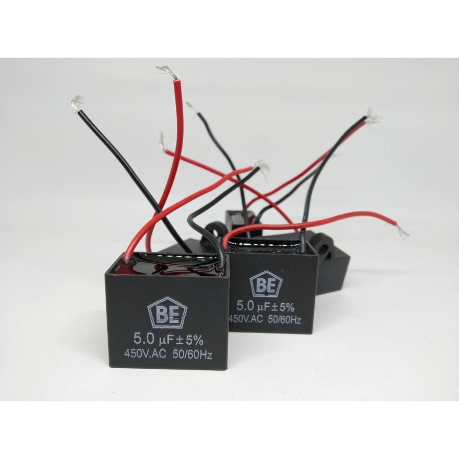 Jual Kapasitor Kotak 5UF 400V/450V / Kapasitor Kipas Angin Kotak 5 UF 450V 400V Capasitor Kotak ...