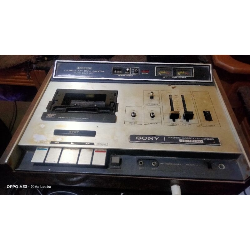 Jual SONY TC-161SD stereo casette deck vintage (1973-1974) | Shopee ...