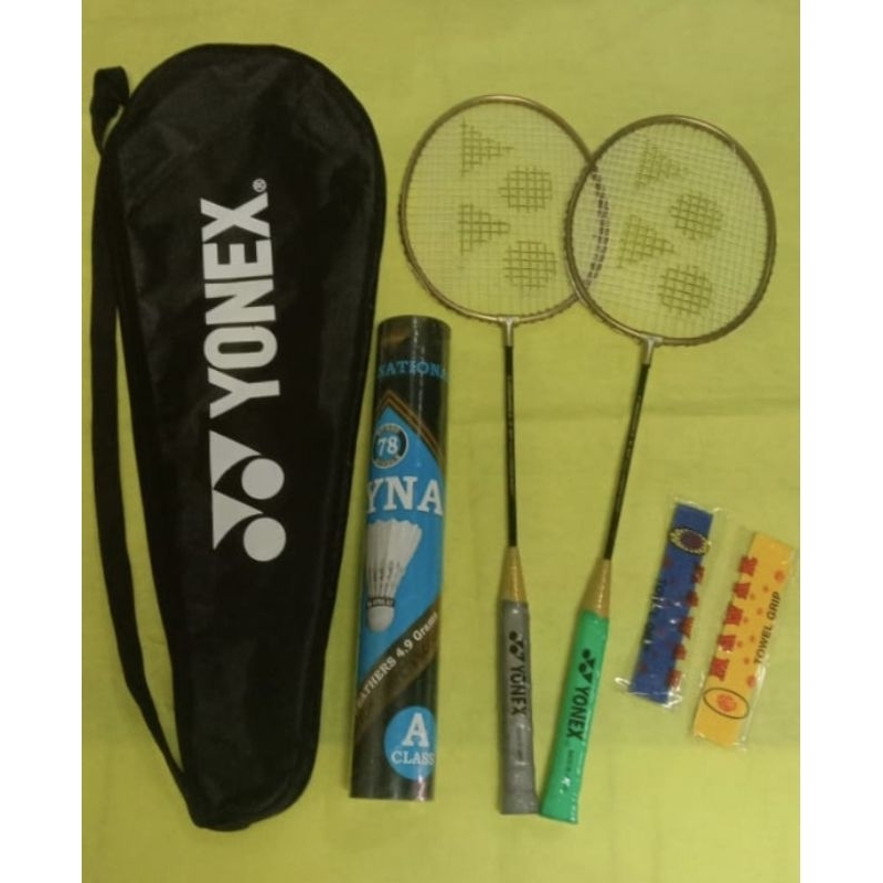 Jual RAKET PAKET KOMPLIT YONEX CARBONEX 9 KOK AYNA GRIP HANDUK | Shopee Indonesia
