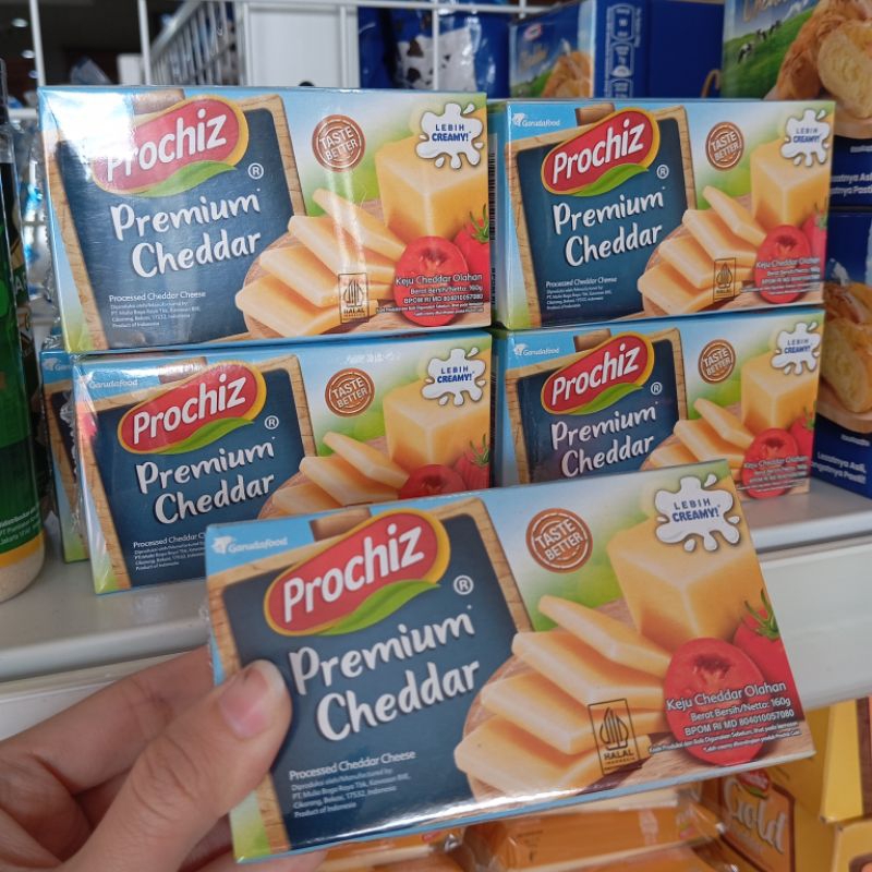 Jual Prochiz Cheddar Royale Premium 160gr Keju Blok Balok Cheese ...