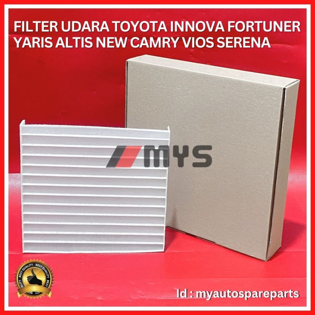 Jual FILTER CABIN UDARA AC Mobil TOYOTA Innova Fortuner Yaris Altis New ...