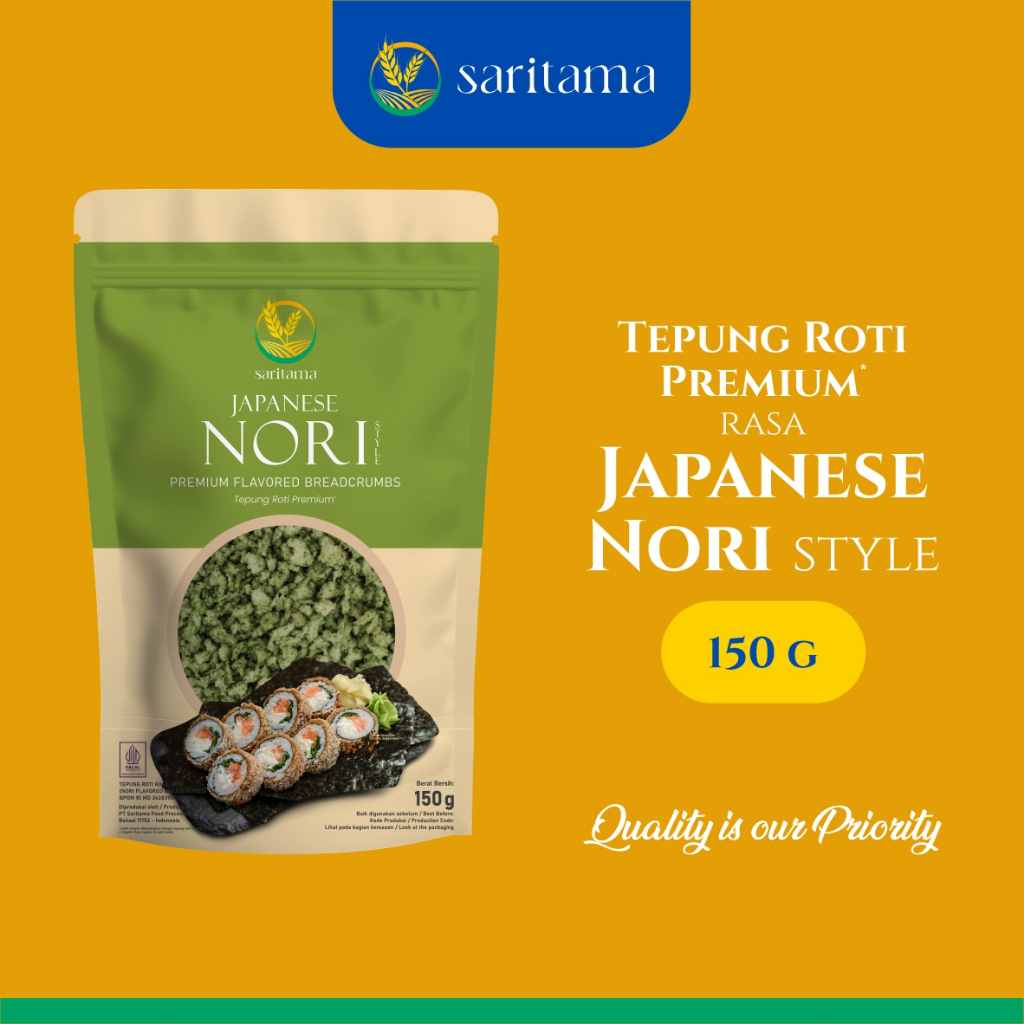 Jual SARITAMA Japanese Nori Flavored Breadcrumbs | Shopee Indonesia