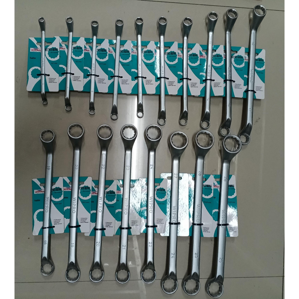 Jual KUNCI RING RING SATIN CRV 6X7 6 X 7 8 X 9 8X9 8X10 10 X 12 10X12 12 X 14 12X14 14 X 17 ...