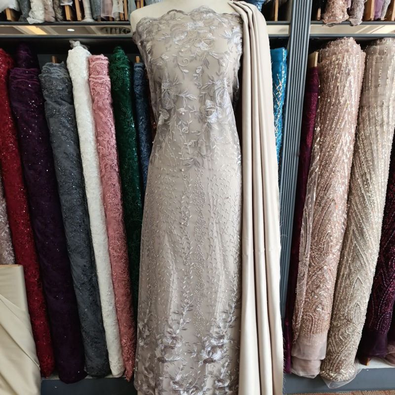 Jual tile bordir cantik 1 meter | Shopee Indonesia