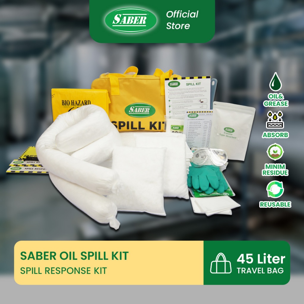 Jual SABER OIL SPILL RESPONSE KIT - SOFT BAG 45 LITER - SO45-SK/SB ...