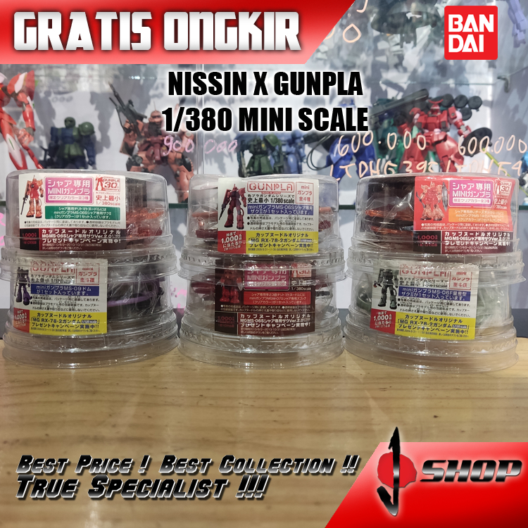 Jual NISSIN X GUNPLA - 1/380 MINI SCALE | Shopee Indonesia