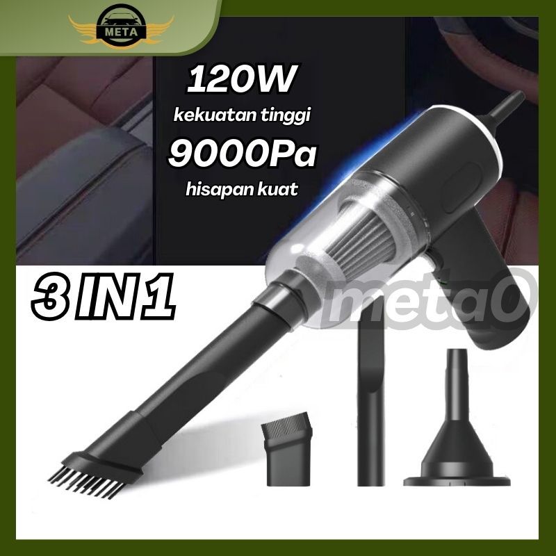 Jual Vacuum Cleaner Mobil Mini USB 3 IN 1 Vacuum Cleaner Portable Alat ...