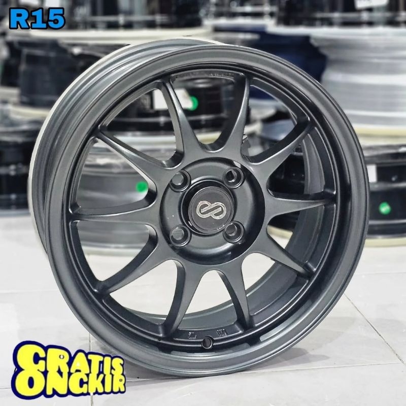 Jual velg racing mobil r15 ENKEI TARMAC LEBAR 6,5 velg mobil ring 15 velg mobil brio jazz city ...