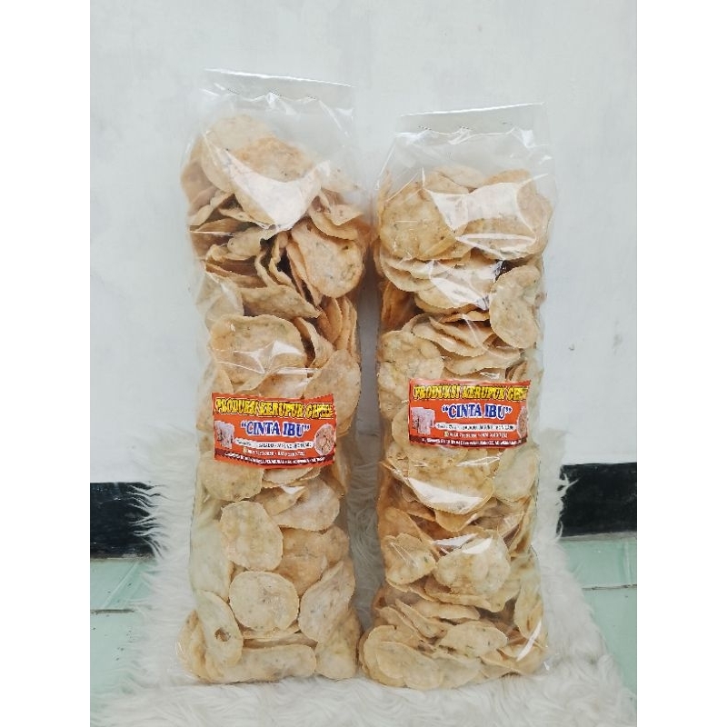 Jual KERUPUK GAPLEK CINTA IBU KHAS TEGAL ORIGINAL 1KG GURIH | Shopee ...