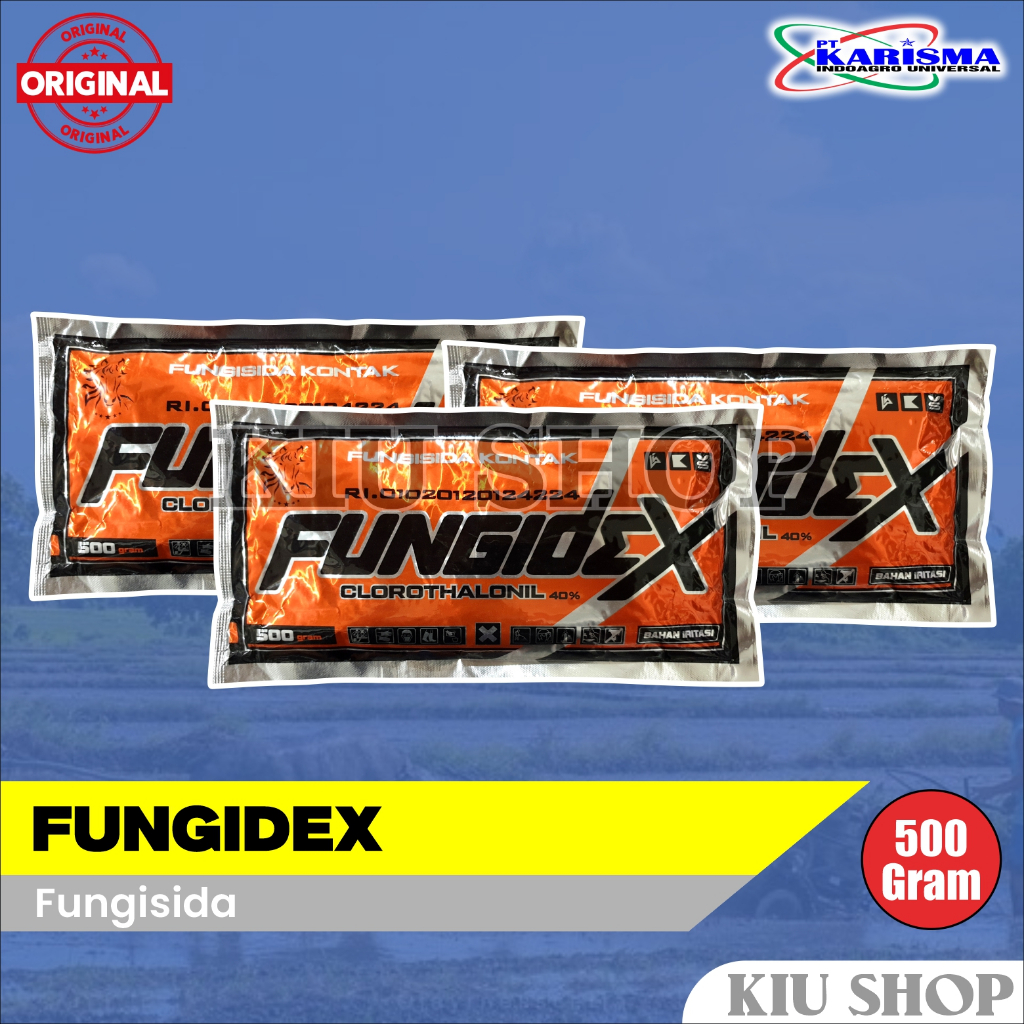 Jual Grosir / FUNGIDEX 40 WP - 500 Gram / Fungisida Busuk Daun, Bercak ...