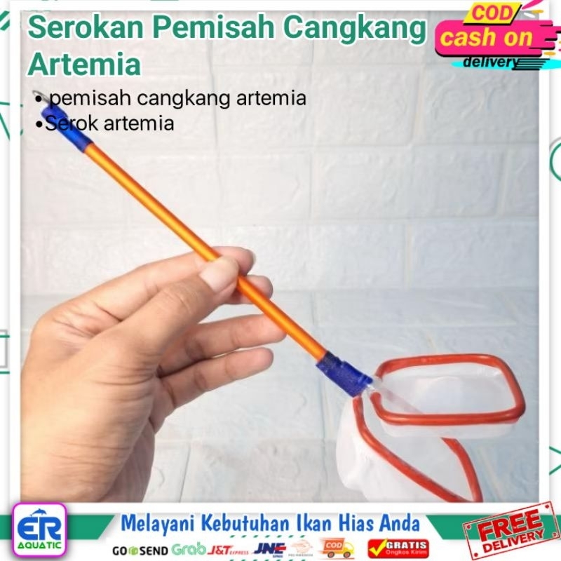 Jual Serokan Double pemisah cangkang Artemia | Shopee Indonesia