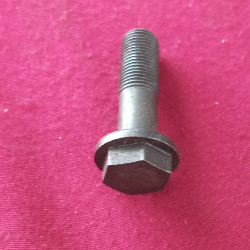 Jual BAUT TOPI FLANGE BOLT BAUT M10x35mm DRAT HALUS PUTARAN DRAT ...