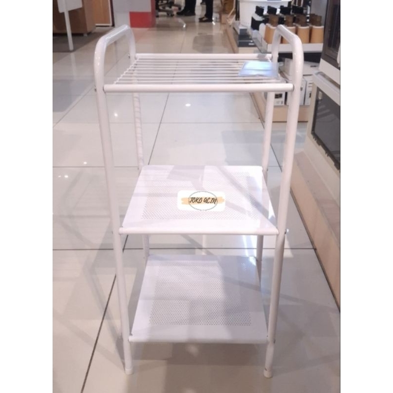 Jual INFORMA RAK 3 SUSUN PUTIH RAK SERBAGUNA/RAK BUKU/RAK MAGIC COM/RAK ...