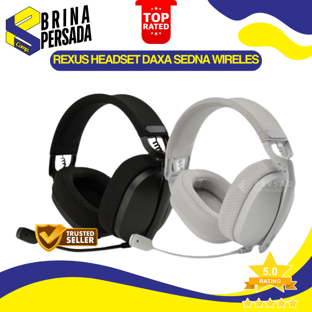 Jual Rexus Headset Daxa Sedna Wireless | Shopee Indonesia