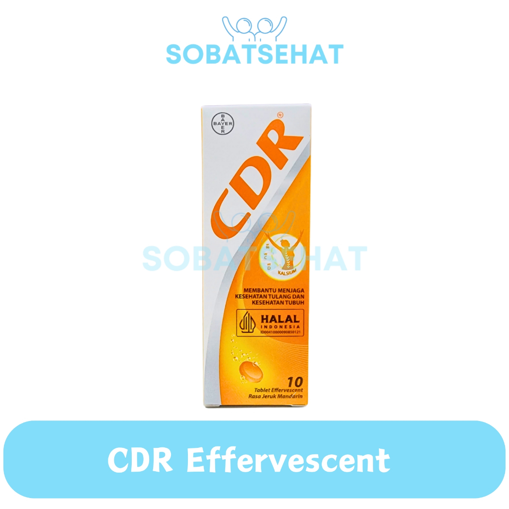Jual CDR Effervescent Suplemen Kalsium | Shopee Indonesia