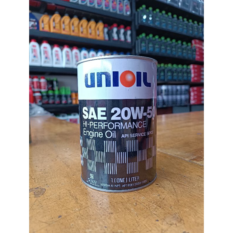 Jual OLI UNIOIL UNION OIL 1L 20W-50 UNI OIL | Shopee Indonesia