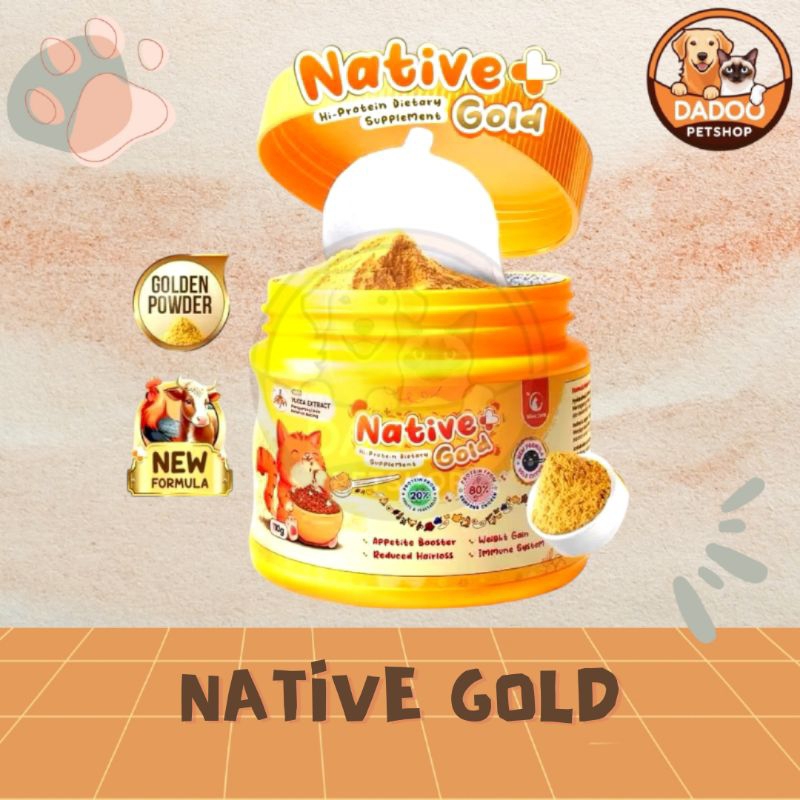 Jual Olive Care Native Gold dan Native Plus 110gr Tinggi Protein ...