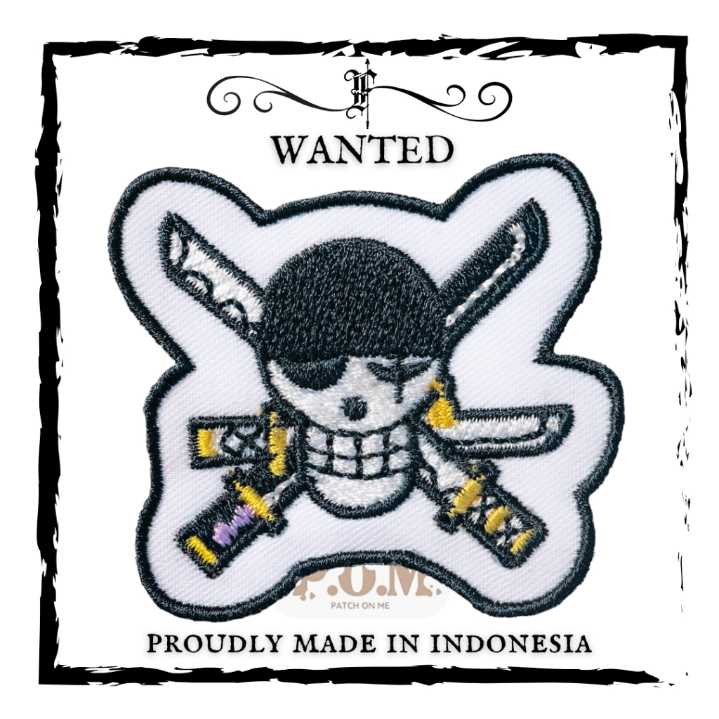 Jual IRON PATCH BORDIR - ONE PIECE EDITION - CHARACTER - SKOOL / FLAG ...