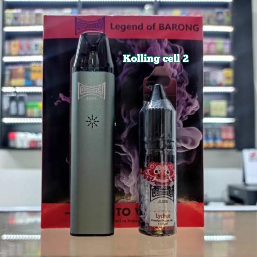 Jual paket pod BARONG POD KIT PLUS 15ML | Shopee Indonesia