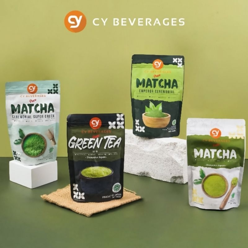Jual CY BEVERAGES | Japanese PURE MATCHA & CEREMONIAL Matcha | Shopee ...