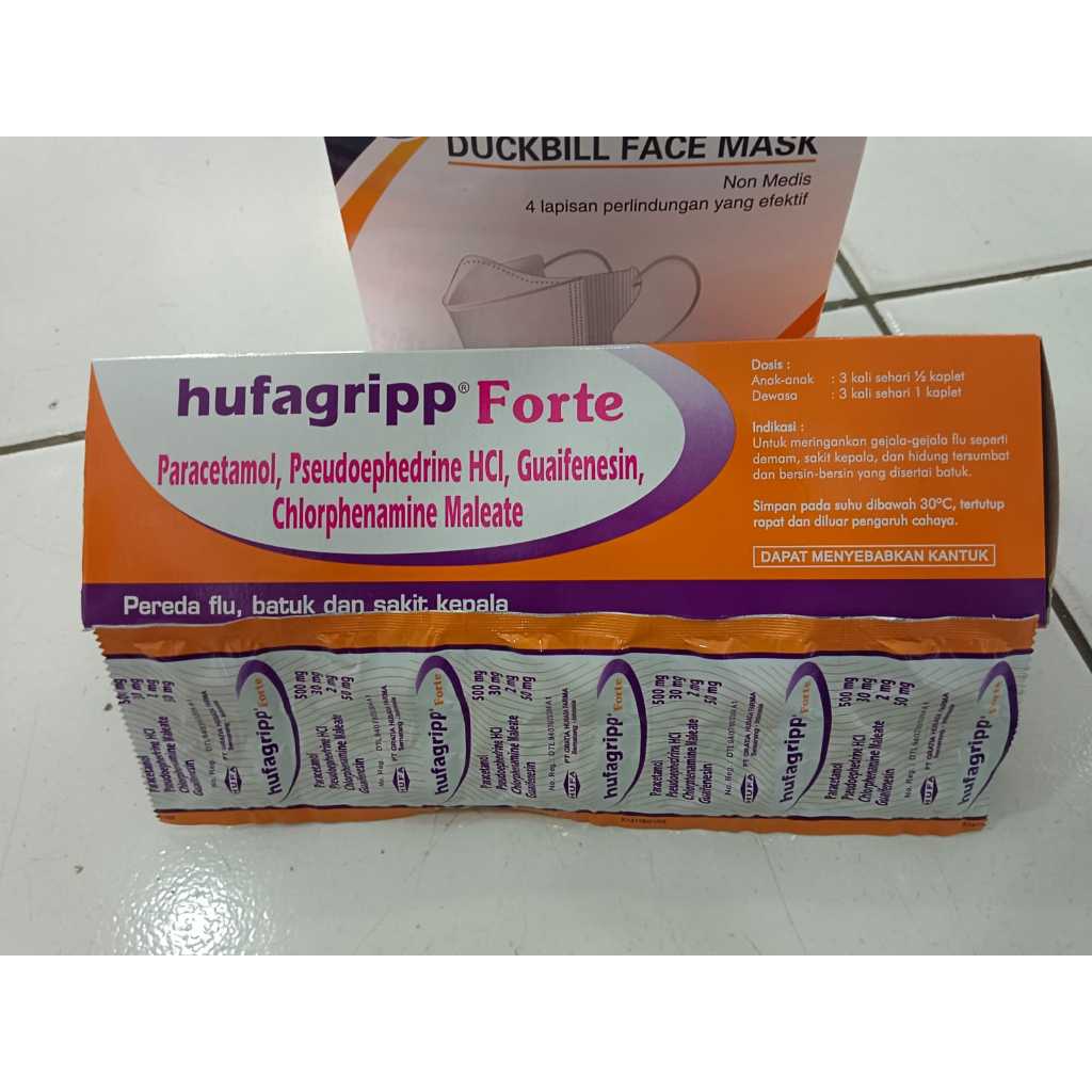 Jual HUFAGRIPP FORTE 10 KAPLET | Shopee Indonesia