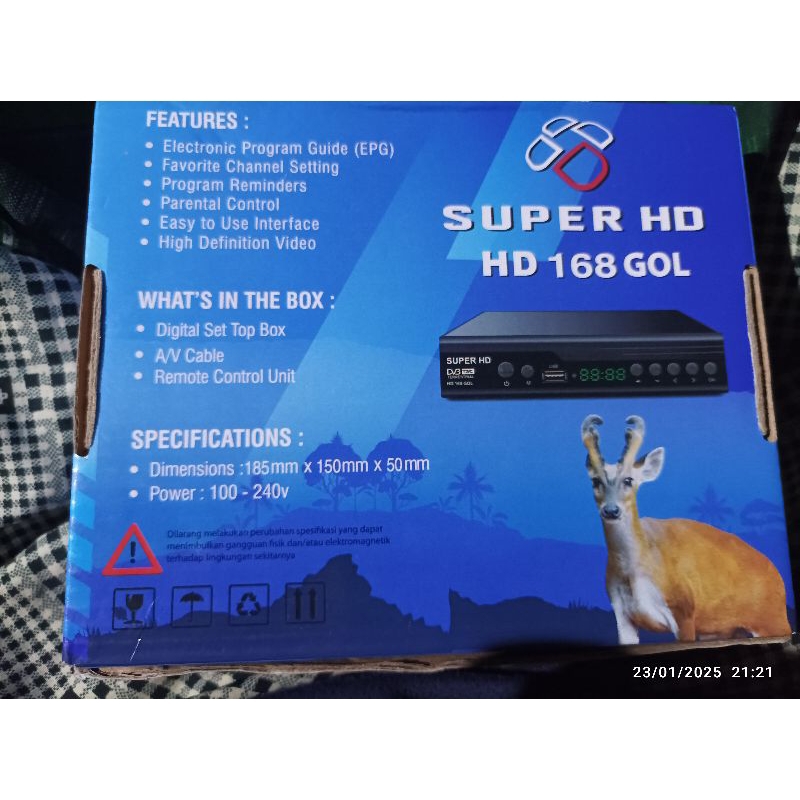 Jual stb super HD 168 GOL | Shopee Indonesia