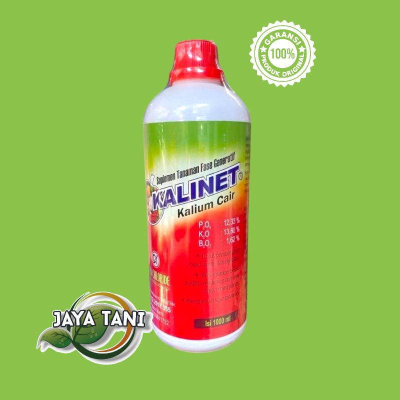 Jual KALINET 1L Kalium Cair - Suplemen Tanaman Fase Generatif | Shopee ...