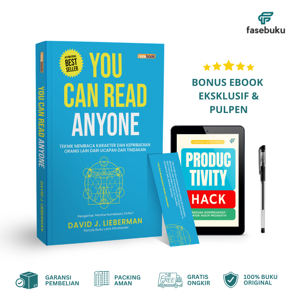 Jual You Can Read Anyone - Teknik Membaca Karakter & Kepribadian Orang ...