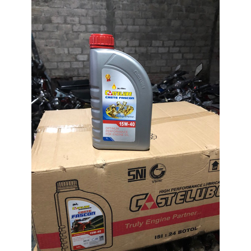 Jual Castelube Fascon SAE 15W-40 1L | Shopee Indonesia