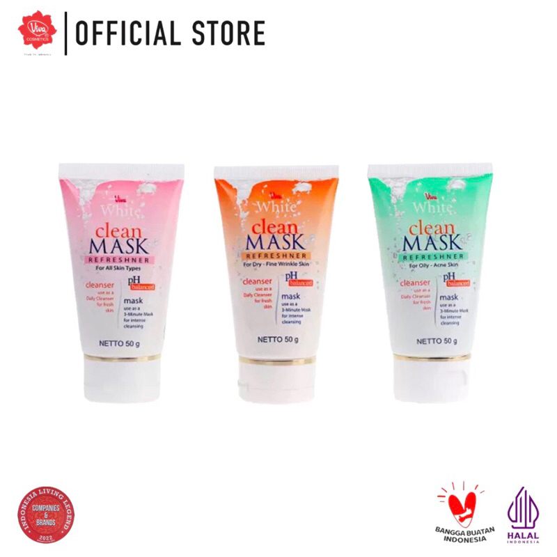 Jual viva clean mask | Shopee Indonesia