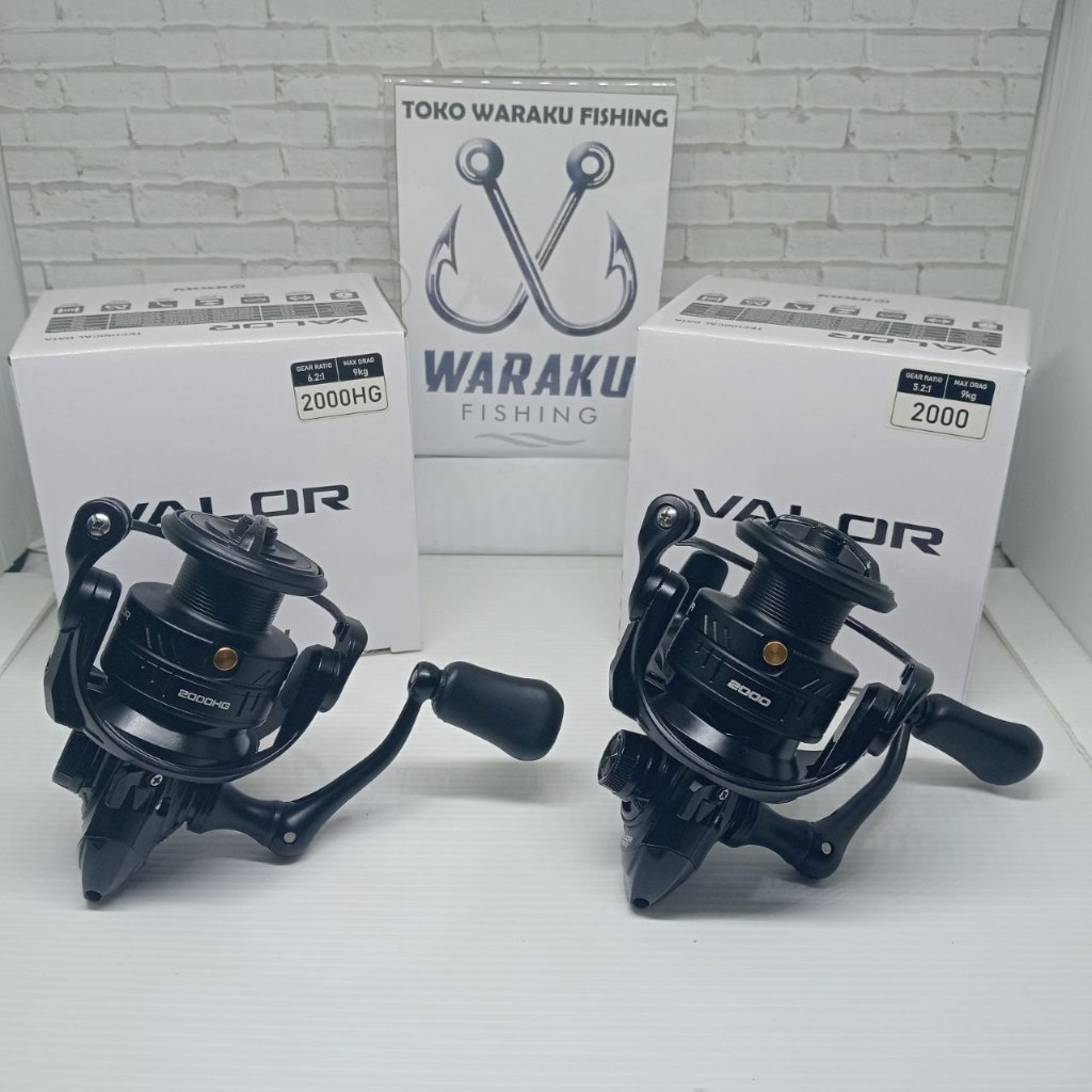 Jual Reel IROLY VALOR / VALOR HG Power Handle Kualitas Shielded Ball Bearing | Shopee Indonesia