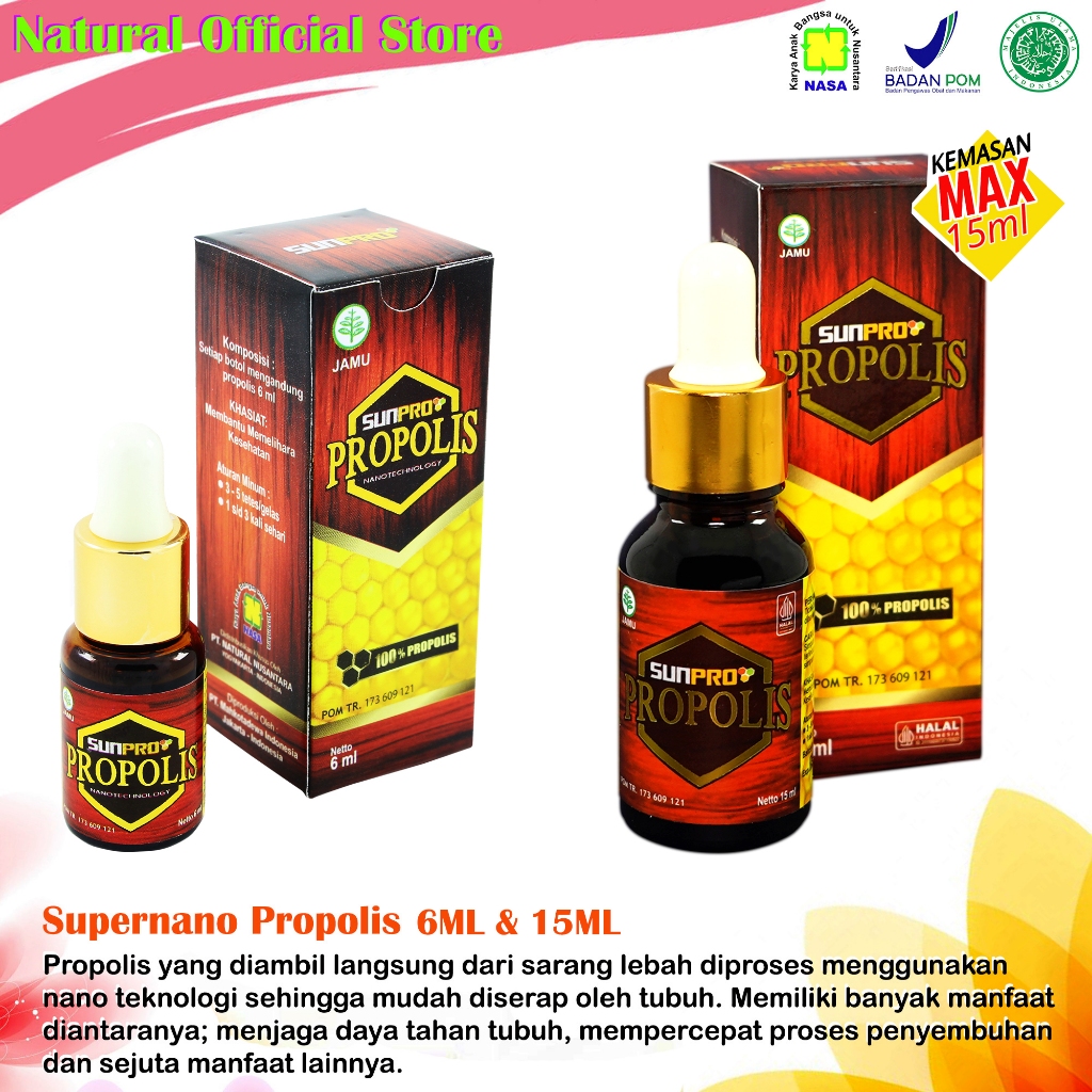 Jual SUPER NANO PROPOLIS NASA ORIGINAL | Shopee Indonesia