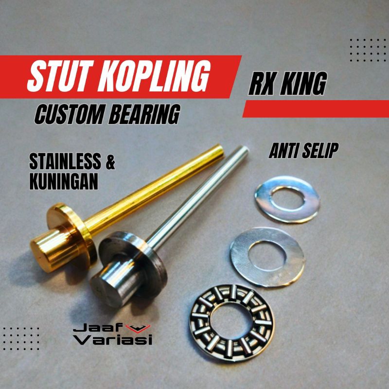 Jual RX King Stut Kopling Kanan Custom Bearing Stainless Kuningan Anti ...