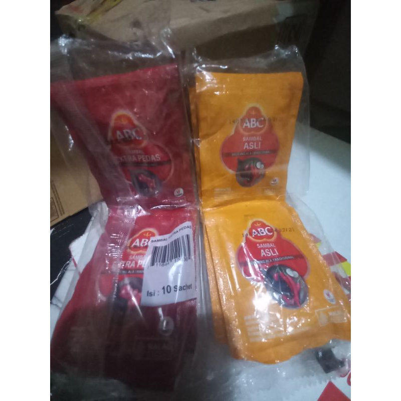 Jual sambal saus abc saset | Shopee Indonesia