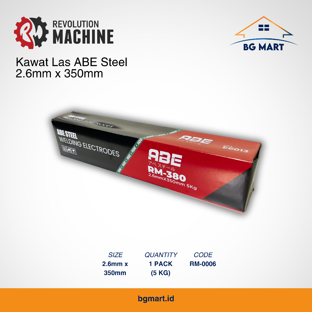 Jual KAWAT LAS BESI BAJA 2,6 MM X 350 MM WELDING ELECTRODES LISTRIK ...