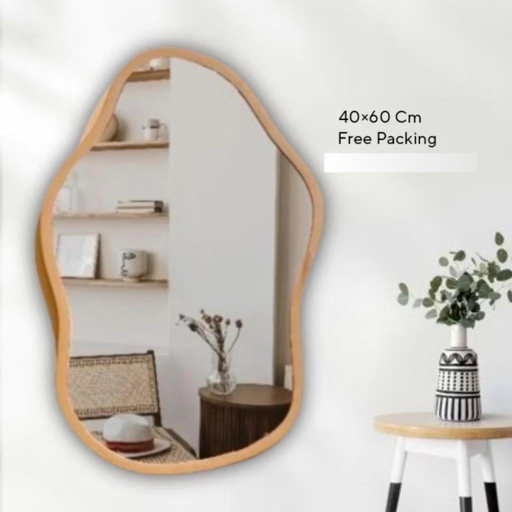 Jual Cermin Estetik Kaca Aesthetic Cermin Dinding Cermin Tempel - Model ...