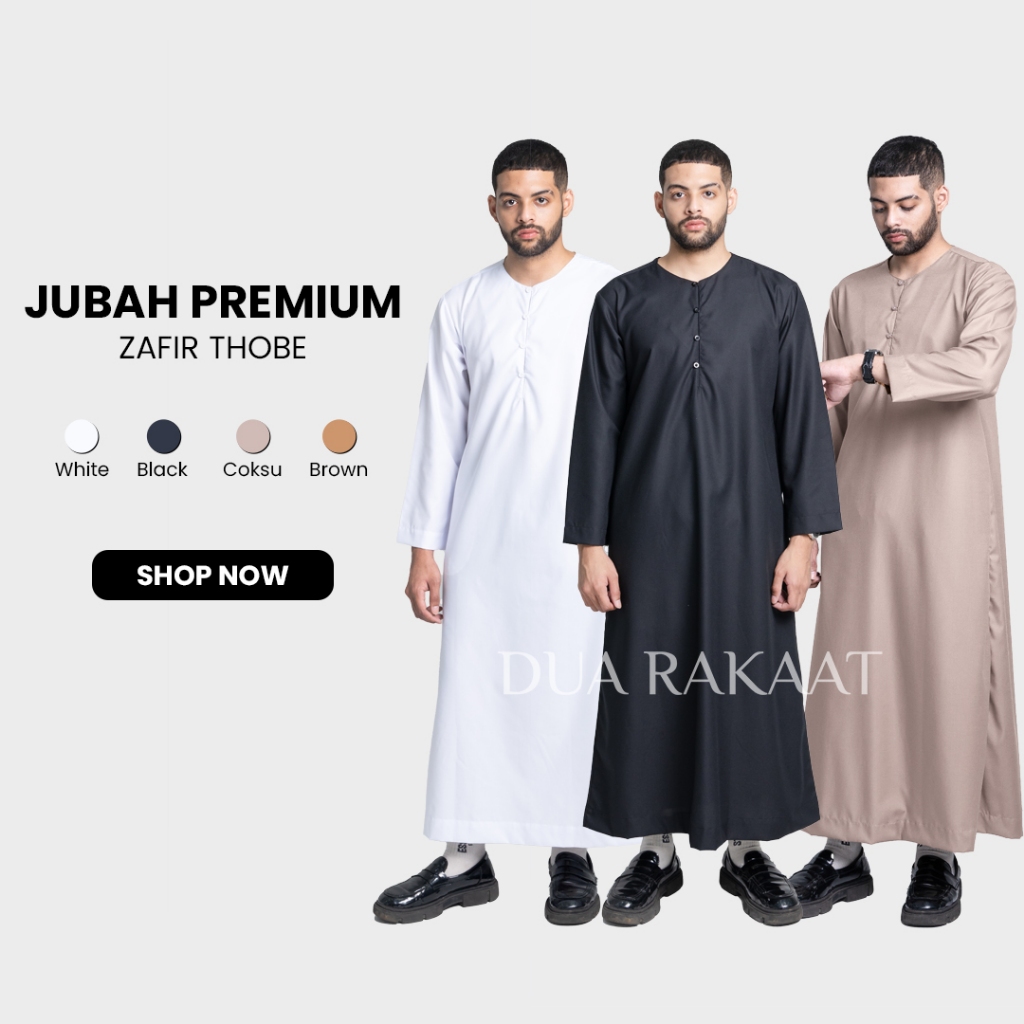 Jual DUA RAKAAT Original Zafir Thobes Gamis Sultan Jubah Abaya Pria ...