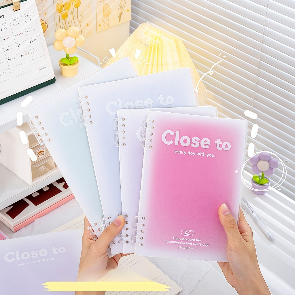 Jual Binder Notebook B5 A5 Buku Tulis Sekolah Lucu Buku Notebook ...